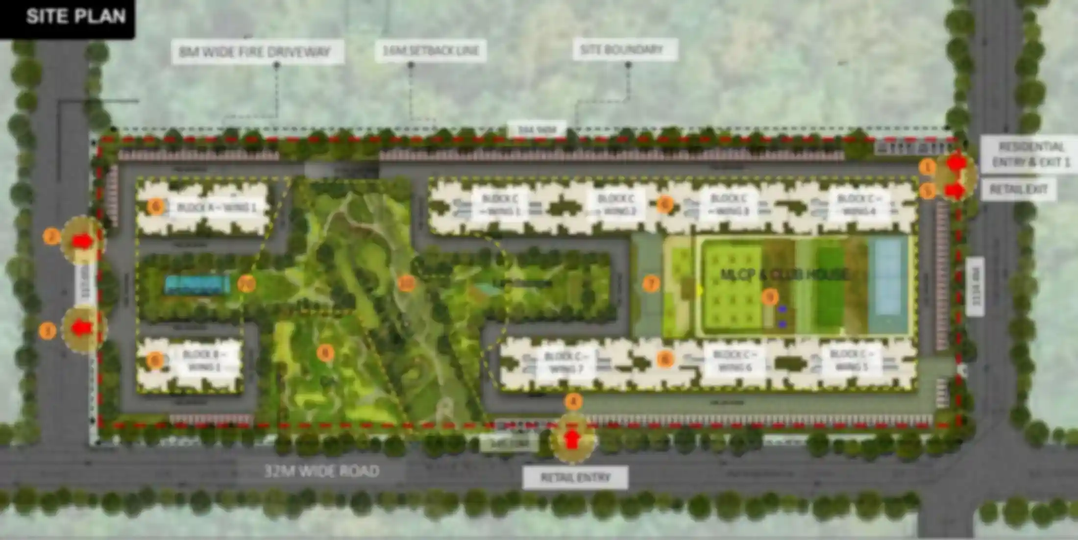 Master Plan | Model Flat | Layout Plan - Purva Esplanade